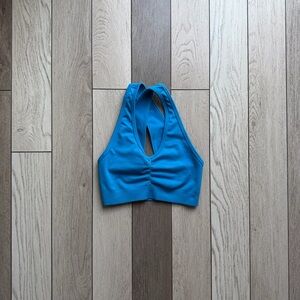 Alphalete | Intimates & Sleepwear | Alphalete Teal Racerback Sports Bra ...